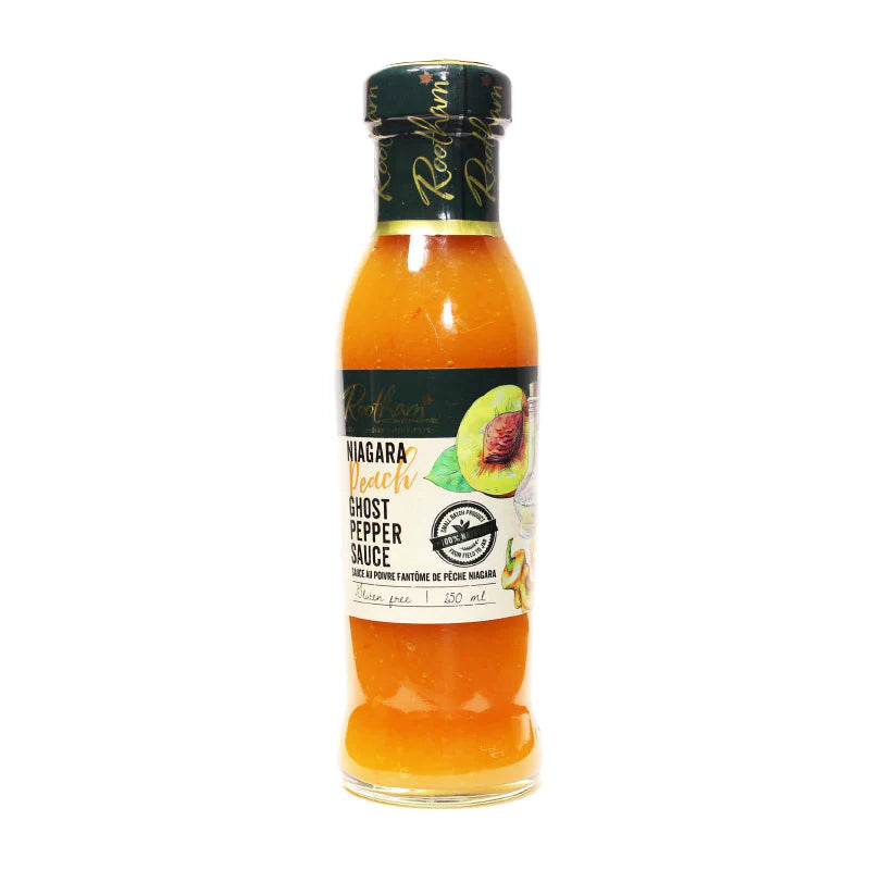 Rootham Niagara Peach Ghost Pepper Sauce – Halliday House & Co.